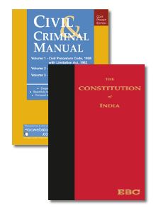 The Constitution of India and Civil and Criminal Manual (Coat Pocket ...